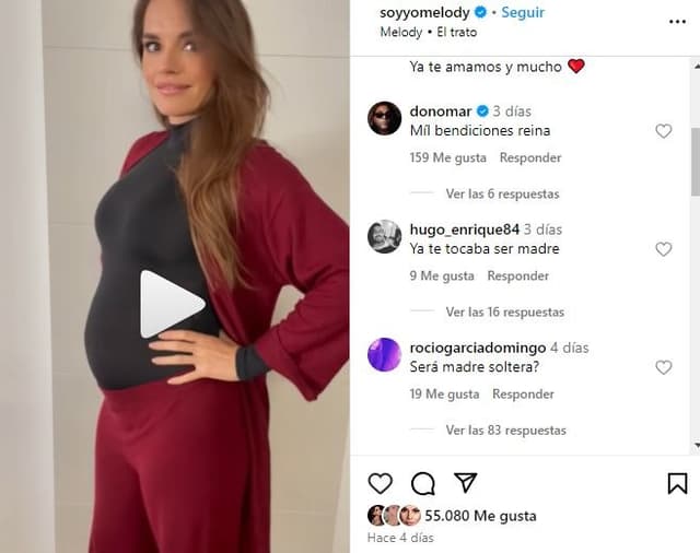 Melody, la cantante de ‘El baile del gorila’, está embarazada - América ...